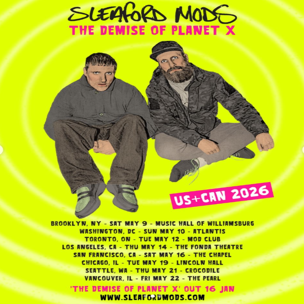 Sleaford Mods Announce Spring 2026 U.S. Tour Dates - mxdwn Music