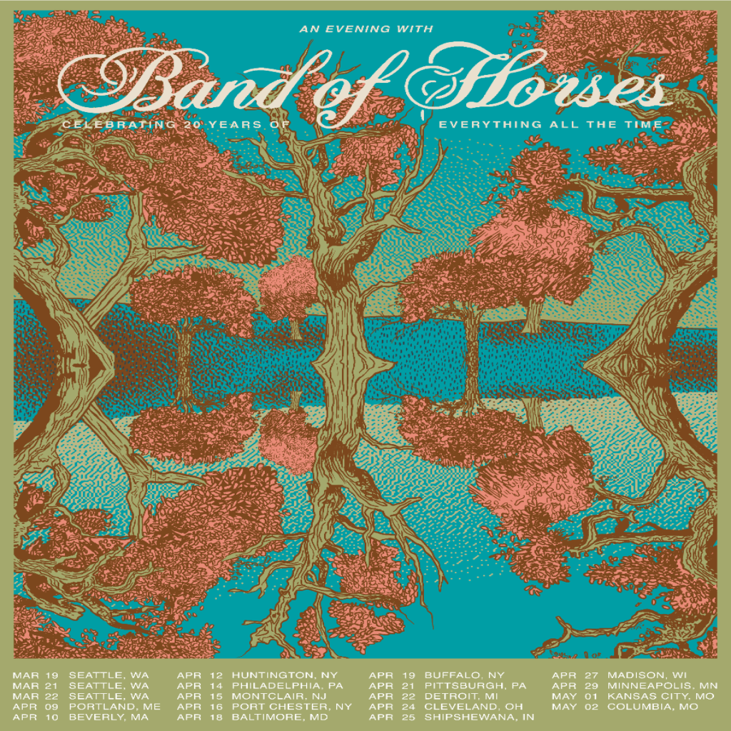 Band Of Horses Announce Spring 2026 U.S. Tour Dates & 20th Anniversary ...