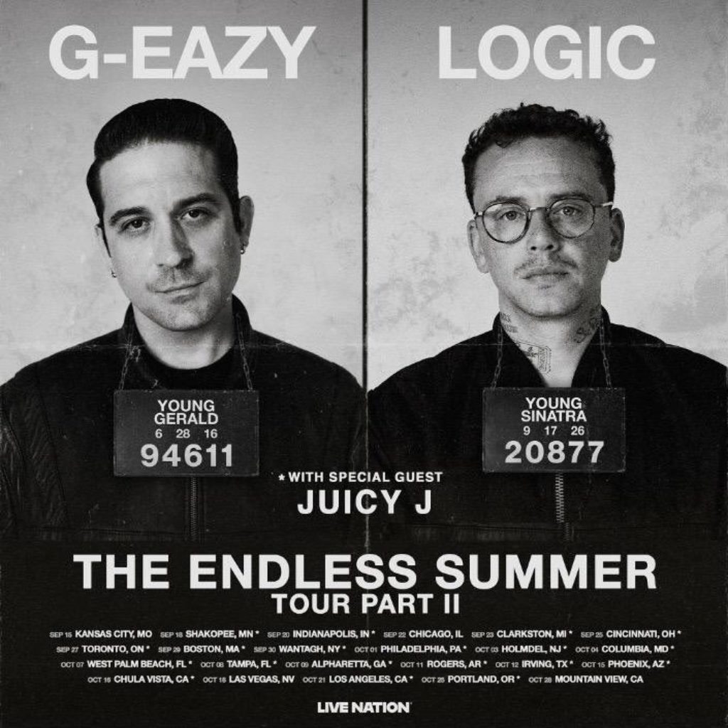Logic & G-Eazy Announce Summer 2026 Co-Headlining North American Tour ...